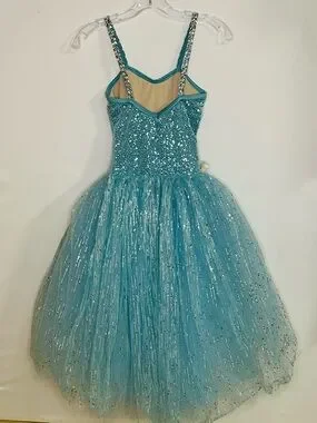 Weissman | Costumes | Weissman Blue Sequin Hilow Tulle Lyrical Dance ...